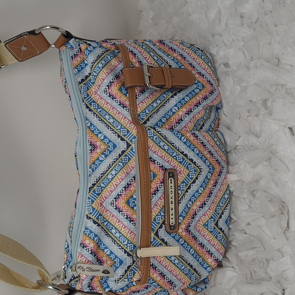 Lily Bloom | Bags | Lily Bloom Handbag Aztec Design With Adjustable ...